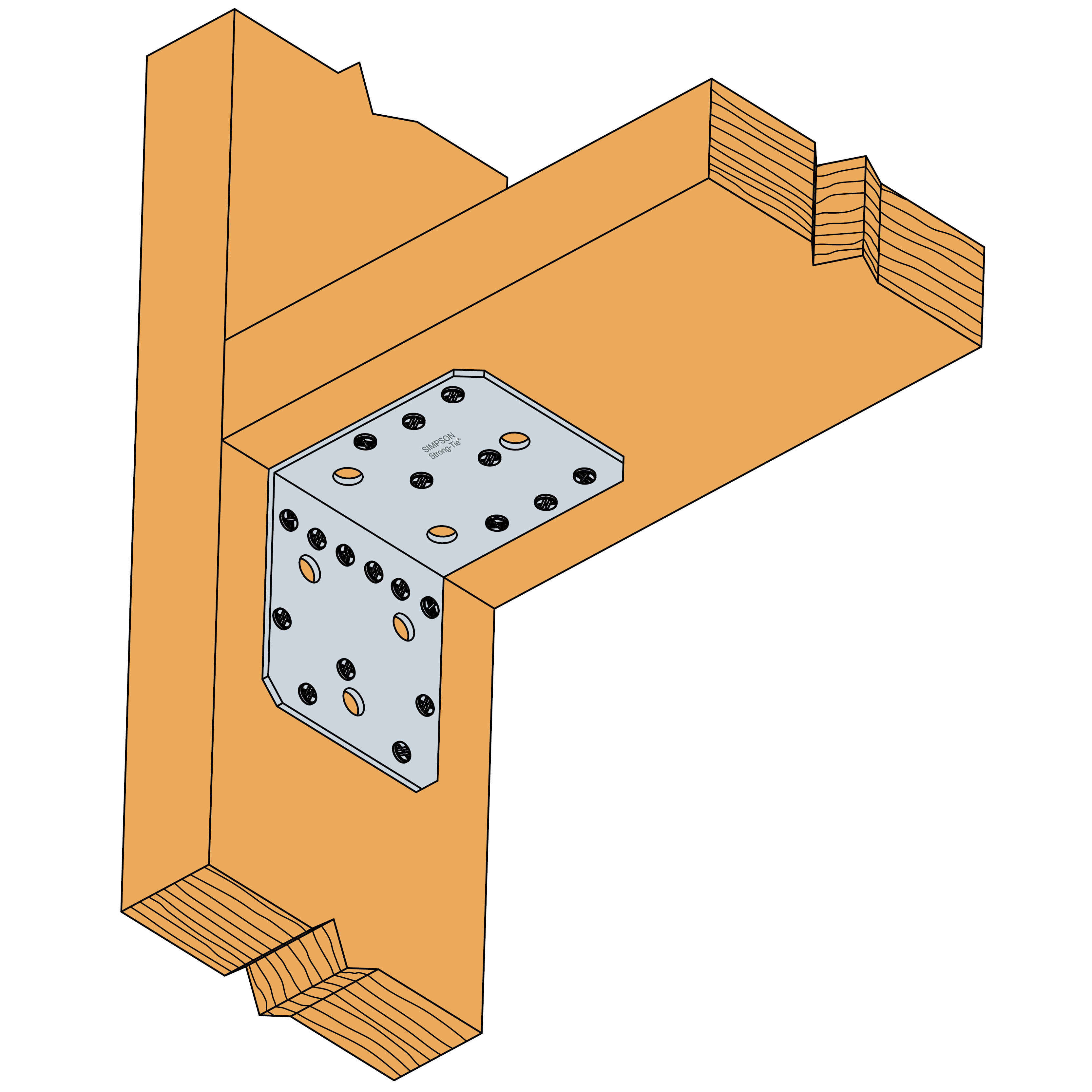 Angle brackets - AB | Simpson Strong-Tie