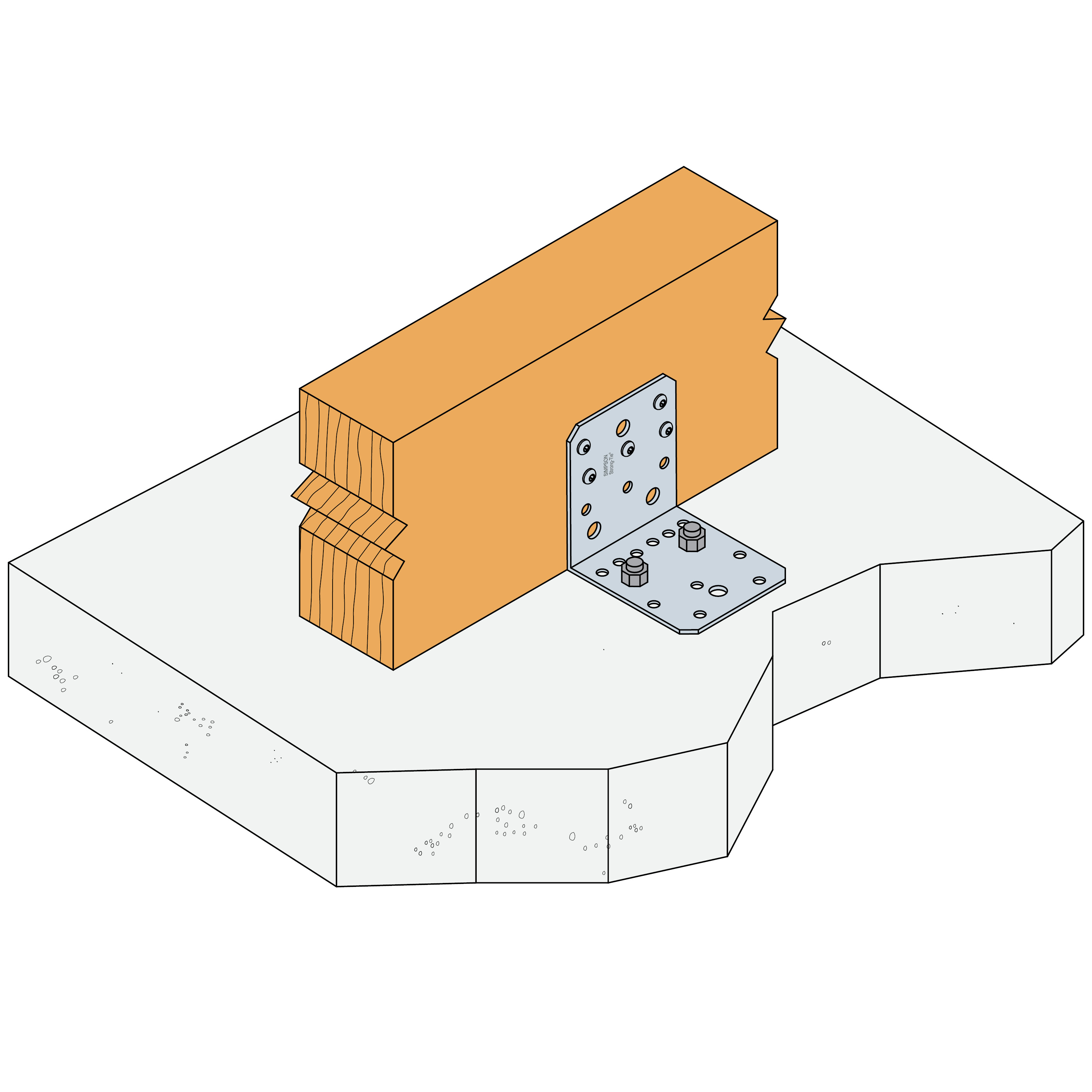 Angle brackets - AB | Simpson Strong-Tie