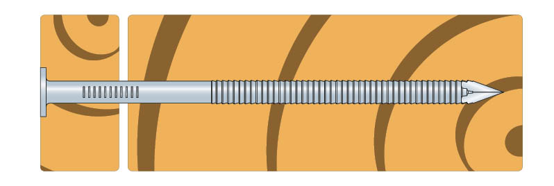 Cladding Nail - Hot Dip Galvanised - CLNG | Simpson Strong-Tie