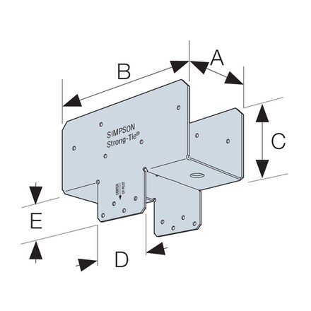 Post Cap & EPC End Post Cap - EPC-PC | Simpson Strong-Tie