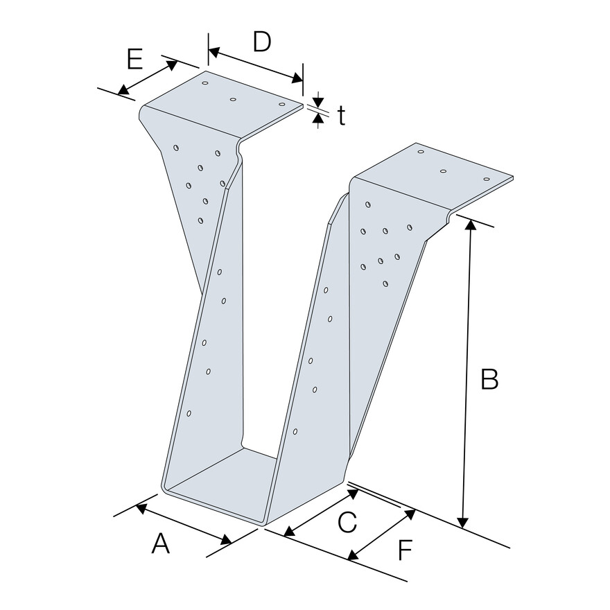 Top Flange Engineered Joist Hanger - HB | Simpson Strong-Tie