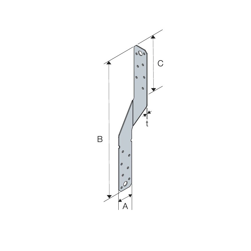 Medium Twist Strap - MTS | Simpson Strong-Tie