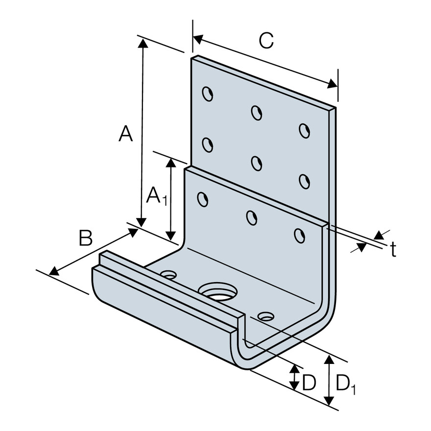 Kneewall Connector - RCKW | Simpson Strong-Tie