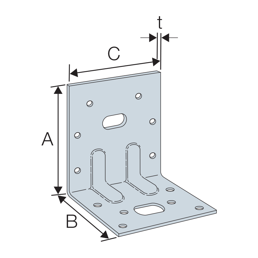 Reinforced Angle Bracket - ER | Simpson Strong-Tie